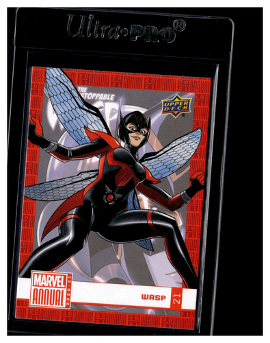 2020-21 Upper Deck Marvel Annual #21 Wasp | eBay