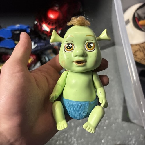2007 Shrek The Third Babble Play Baby Boy Ogre Talking Moving Doll | eBay