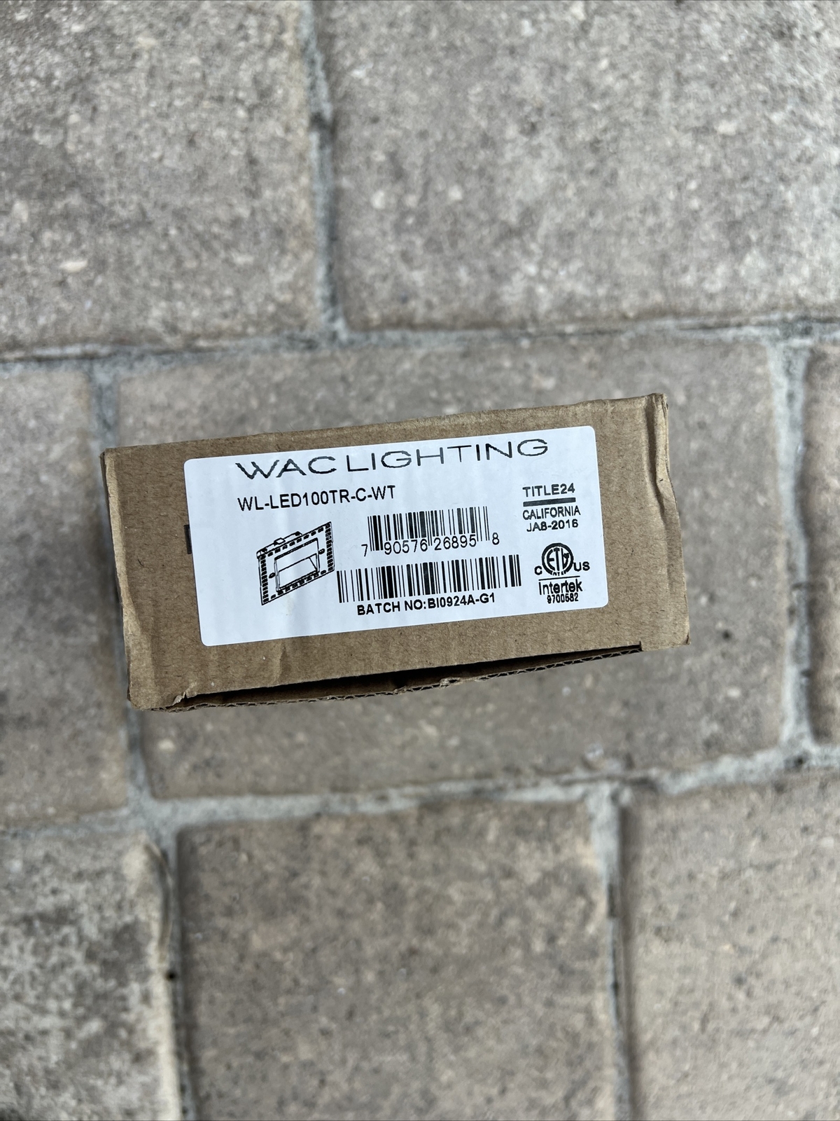 WAC Lighting LEDme Horizontal Trimless Step/Wall Light, White - WL ...