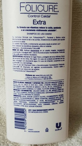 1X - FOLICURE " EXTRA " Shampoo for Fuller Thicker Hair, 11.8 fl oz. | eBay