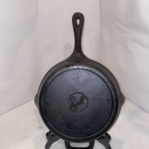 Emeril Cast Iron Skillet NO.8 10 Inch with Handle and Double Spout ...