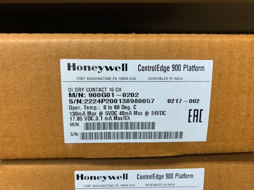 HC900 Honeywell - 900G01-0202 Control Edge 900 Platform (16 CH) | eBay
