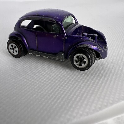 Vintage Johnny Lightning Topper Bug Bomb in Purple Volkswagen VW Beetle ...