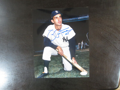 Joe Pepitone Autograph Signed 8 X 10 Photo JSA New York Yankees | eBay