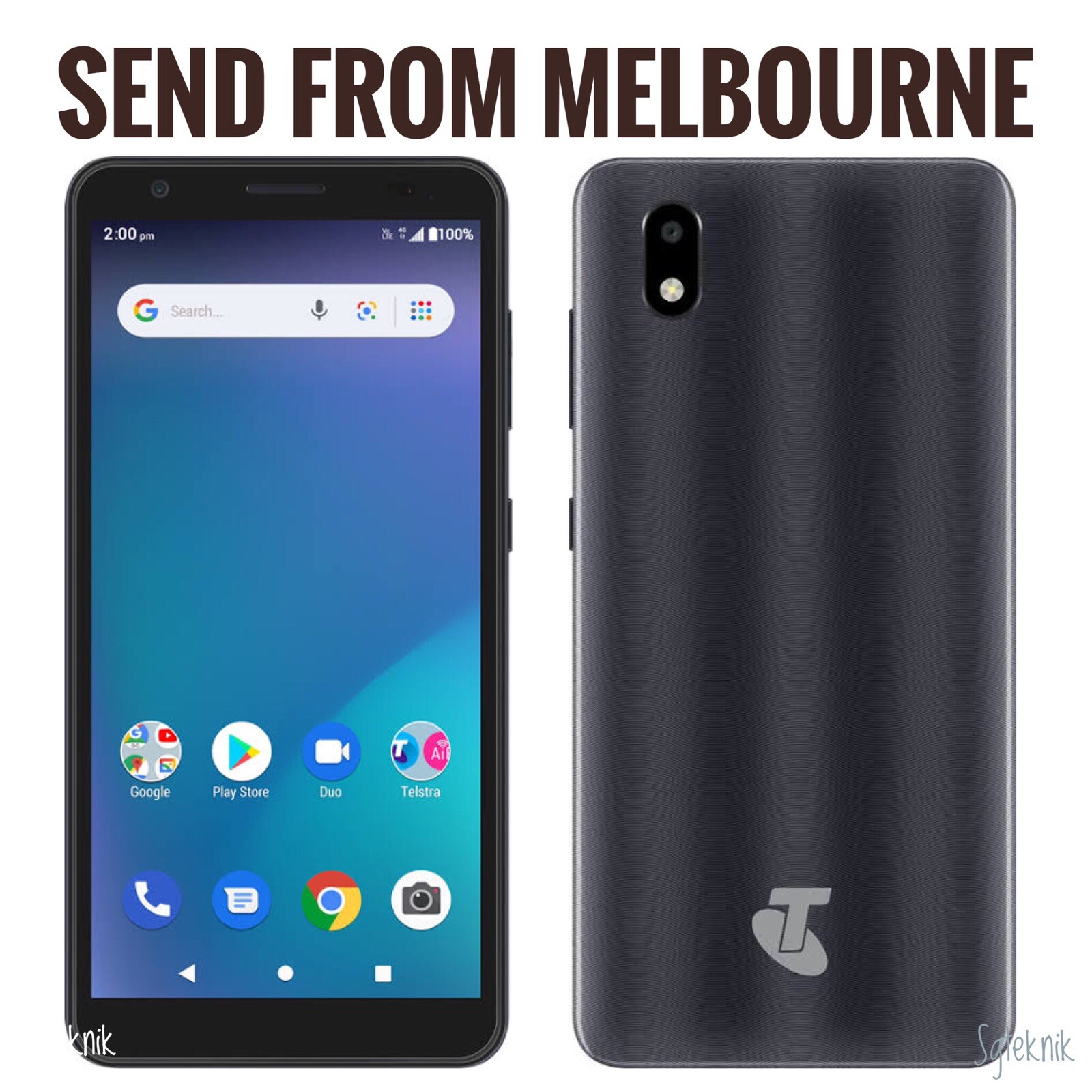 NEW Telstra Essential Smart 3 5.5in HD 4G (VoLTE OK) 16GB 5MP ZTE ...