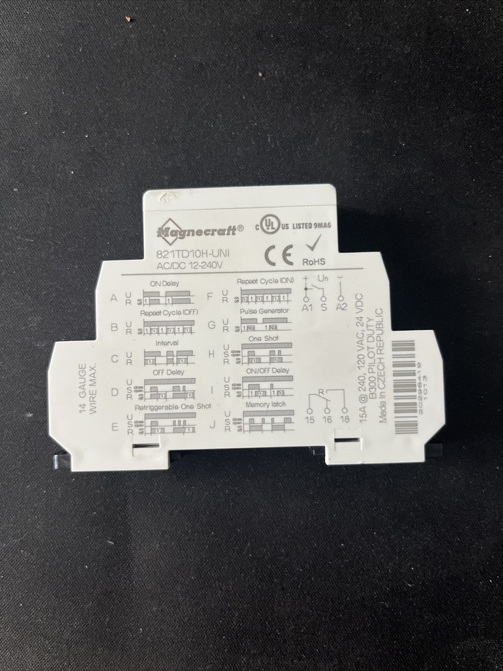 SCHNEIDER ELECTRIC 821TD10H-UNI / 821TD10HUNI (USED TESTED CLEANED) | eBay