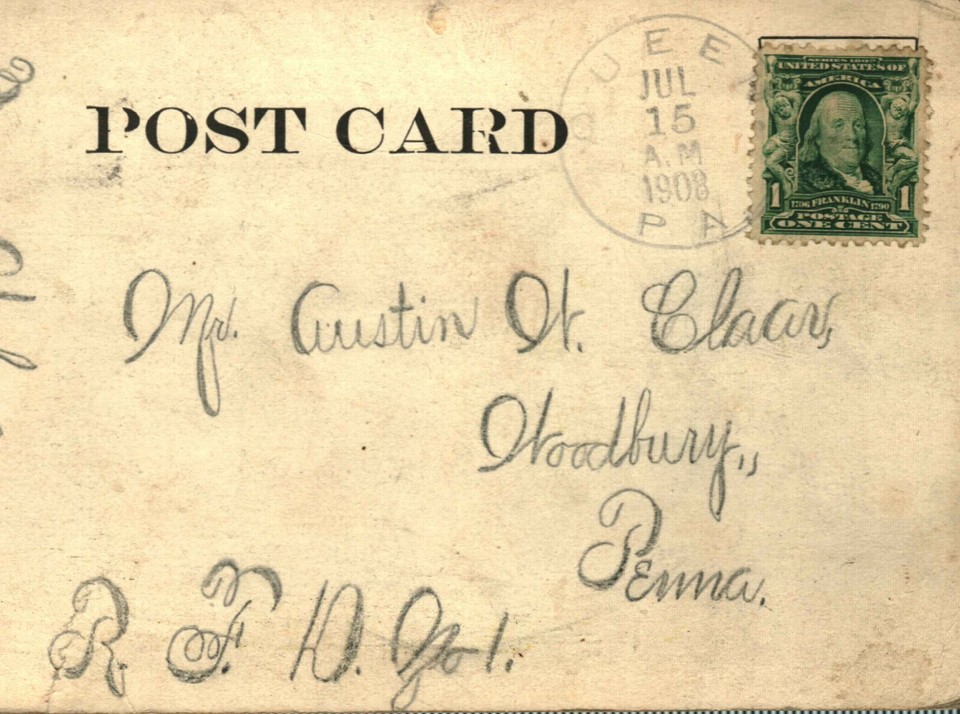 Postcard Religious Sabbath Breakers - Notice No Rolling Running Or ...