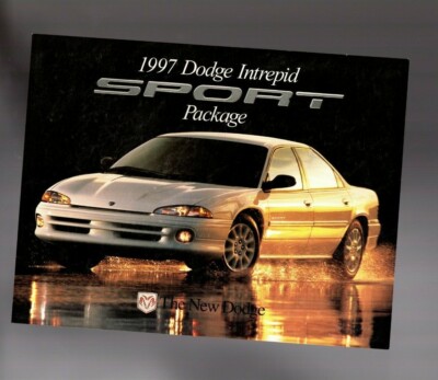 1997 Dodge INTREPID "SPORT" Brochure / Flyer with Color Chart | eBay