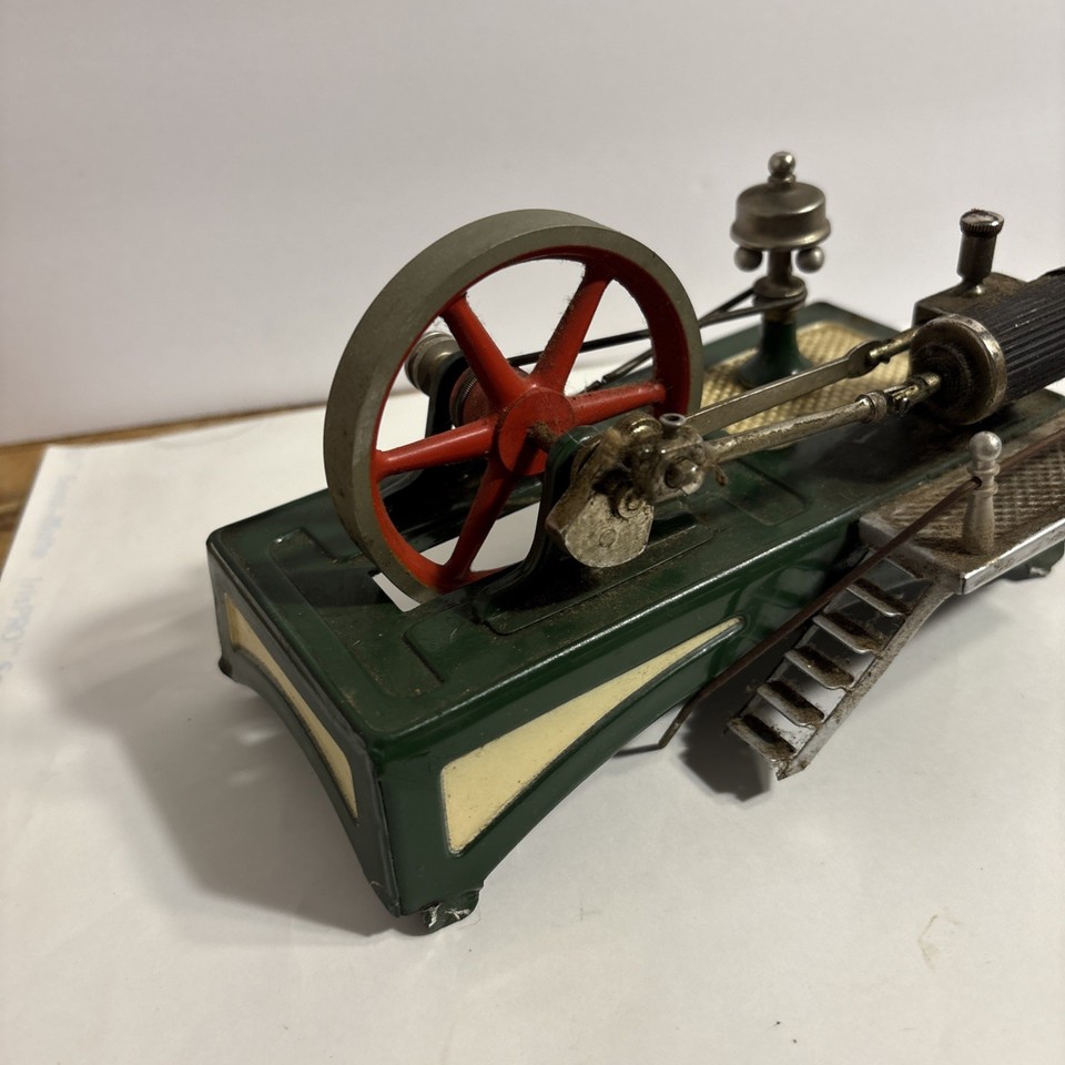 Vintage Fleischmann Wilesco ? Metal Toy Steam Engine Model 7" L | eBay