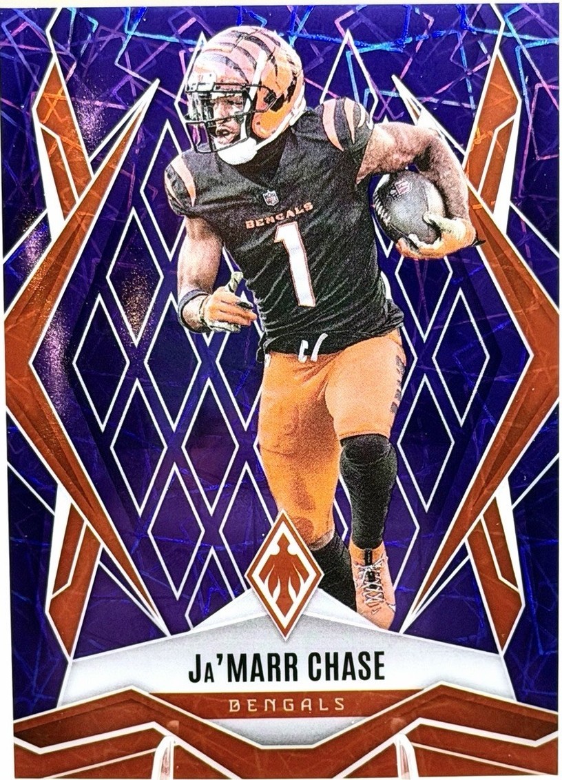 2025 Panini Phoenix - Ja'Marr Chase #93 Purple Lazer /99 for sale ...