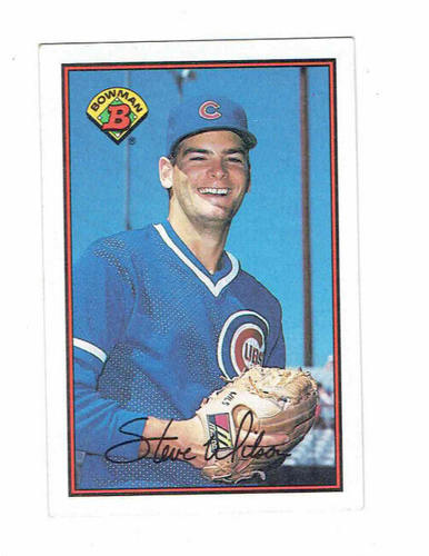 Steve Wilson Chicago Cubs Pitcher #280 Bowman 1989 #Baseball Card | eBay