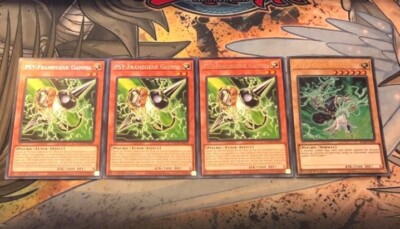 3X PSY-FRAMEGEAR GAMMA + 1X PSY-FRAME DRIVER SET *** YUGIOH! ULTRA ...