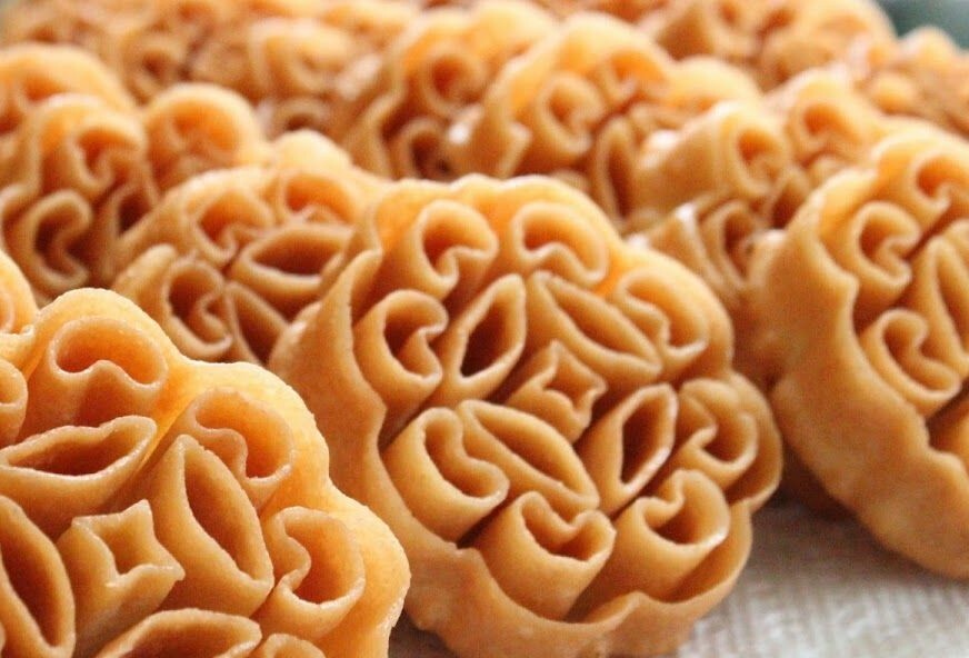 Rosette Cookies ( Kuih Loyang) Patty Shell Brass Mould 5 cm and 8 cm | eBay