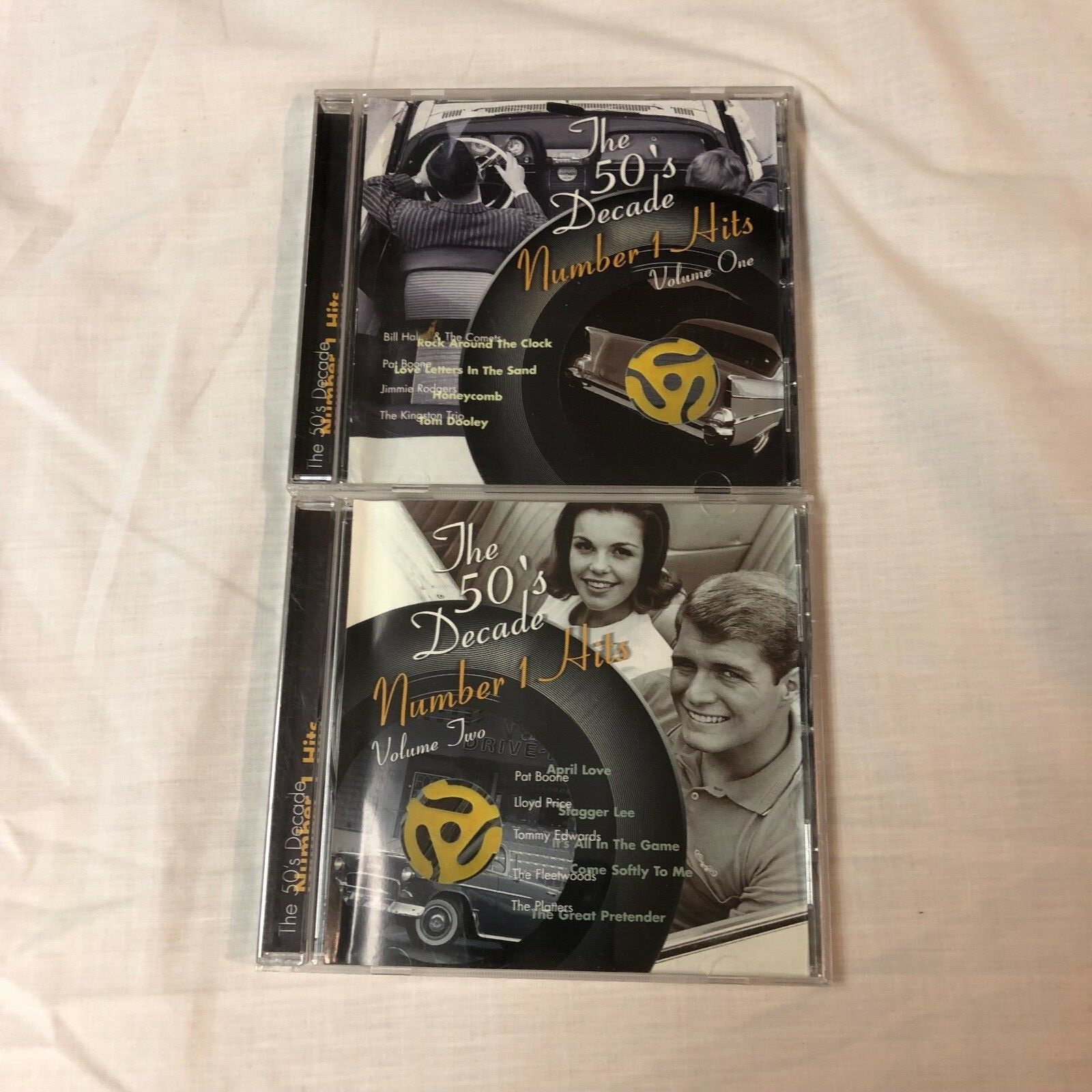 The 50's Decade Number 1 Hits CD 2 discs Volume One and Volume Two | eBay