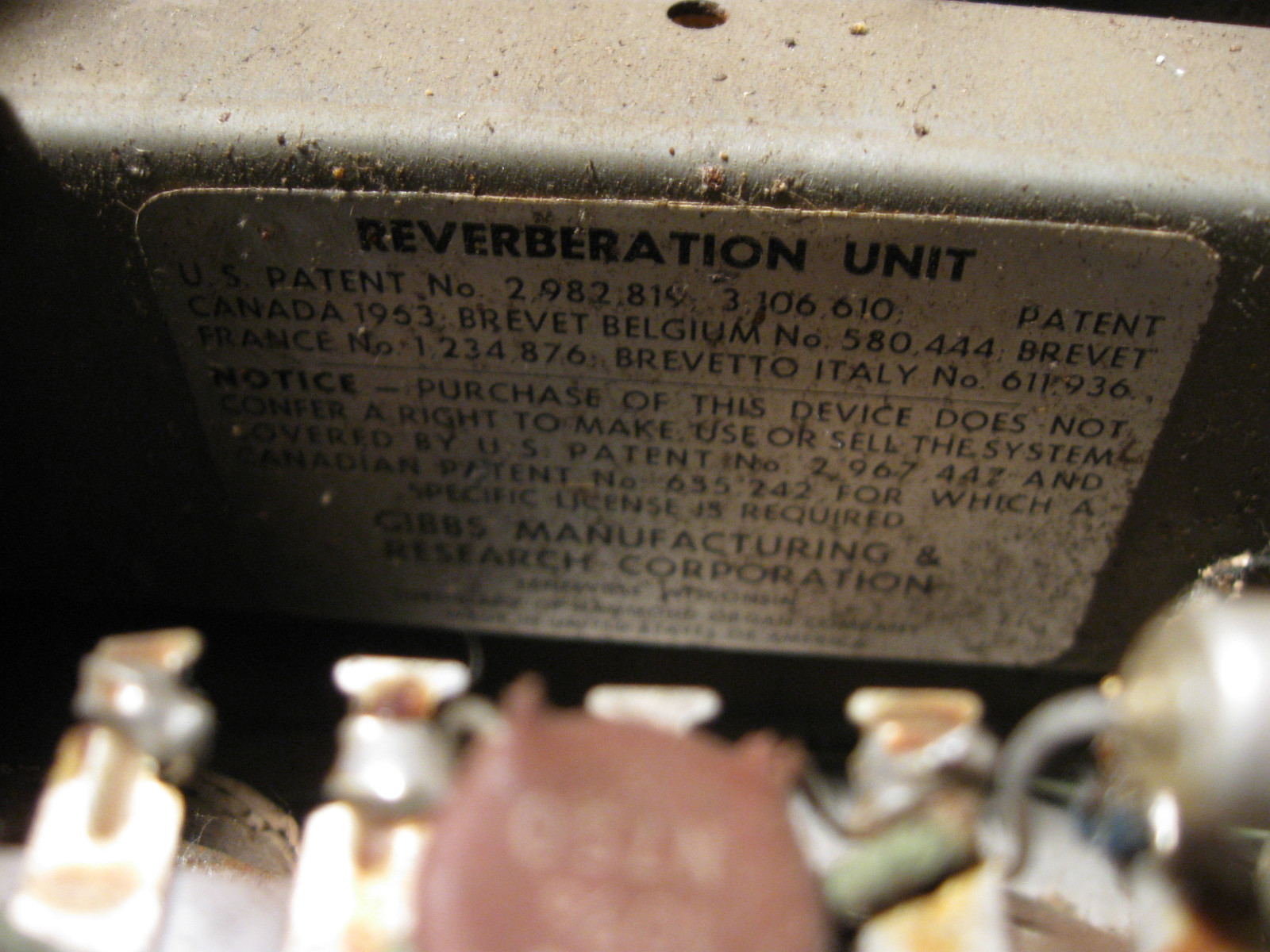 1963 1965 Ford Radio Reverb box | eBay