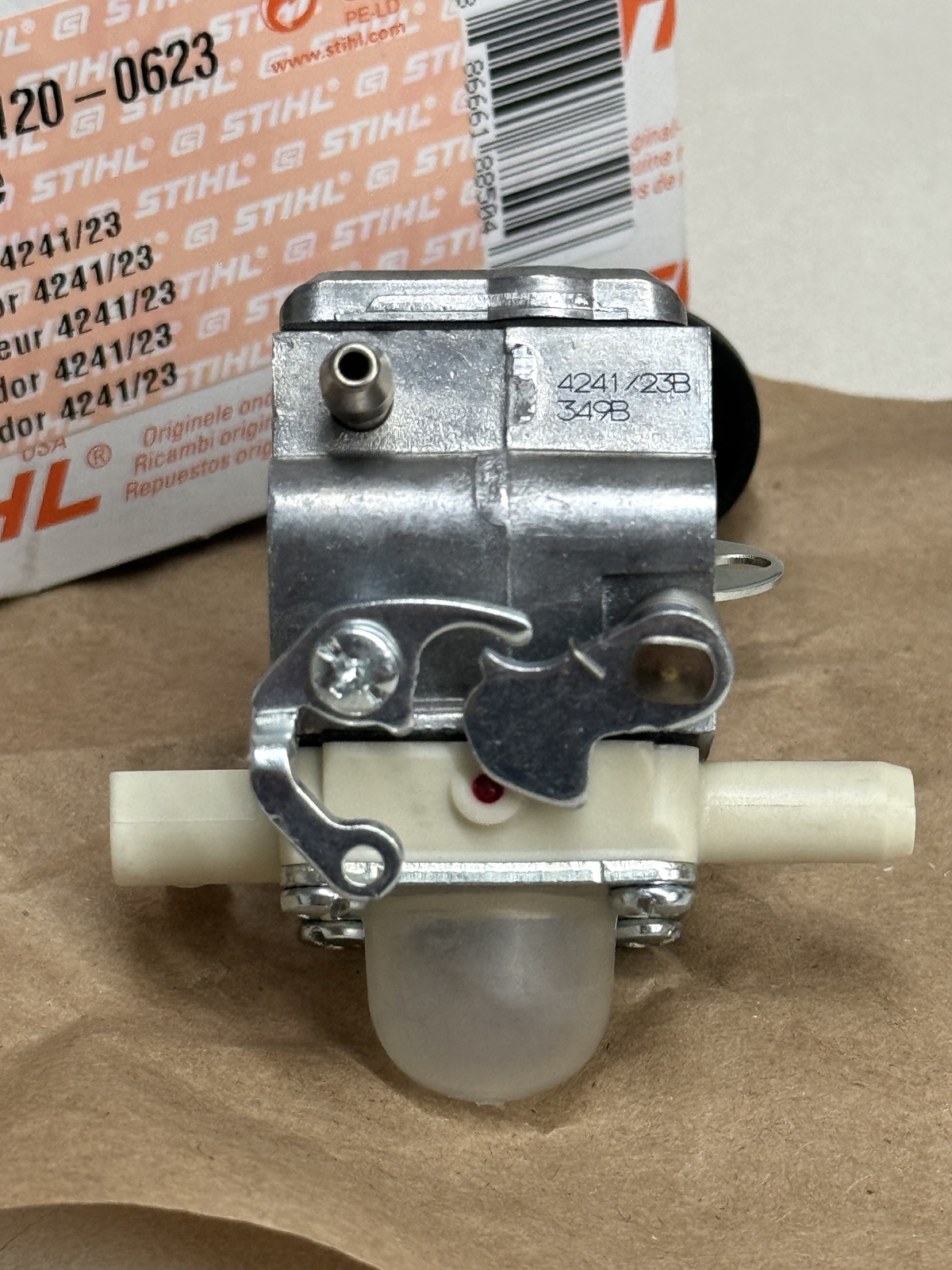 STIHL 4241 120 0623 Carburetor - Silver for sale online | eBay