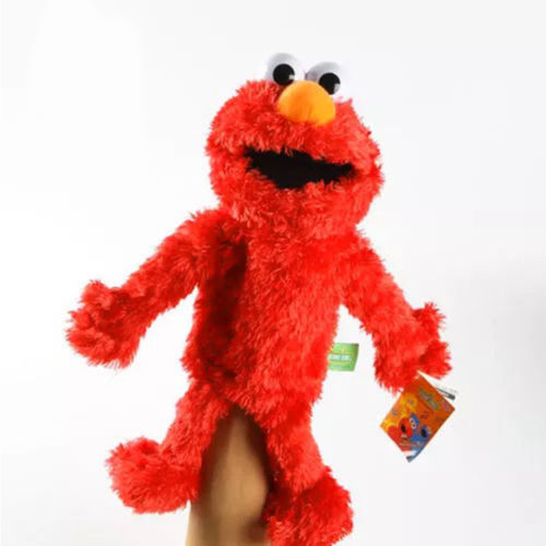 UK 14"Living Hand Puppets Elmo Cookie Monster Sesame Street Soft Plush ...