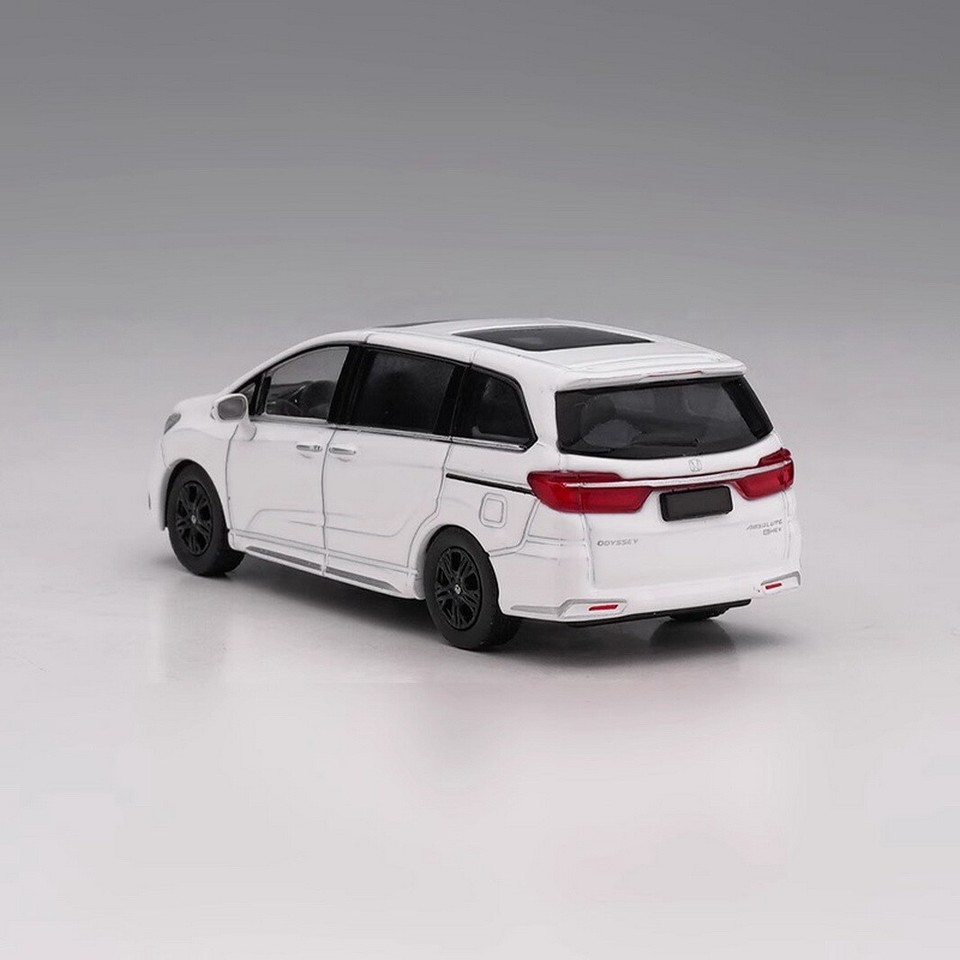 MASDI 1/64 Scale Honda Odyssey MPV 2022 White Diecast Car Model Toy ...