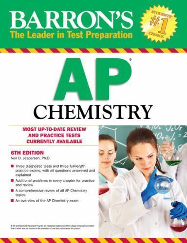 Barron's AP Chemistry by Jespersen, Neil D. 9780764146947| eBay