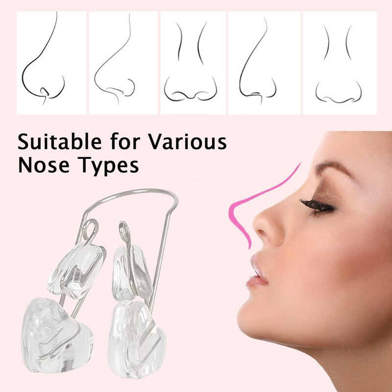 Nose Shaper Clip, Nose Straightener for Wide Noses, Height Lifter Nose ...