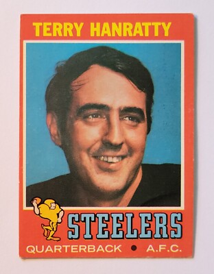 1971 topps football - #30 - Terry Hanratty QB - Pittsburgh Steelers | eBay