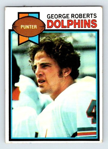 GEORGE ROBERTS Miami Dolphins 1978 Topps Football Card B209 | eBay