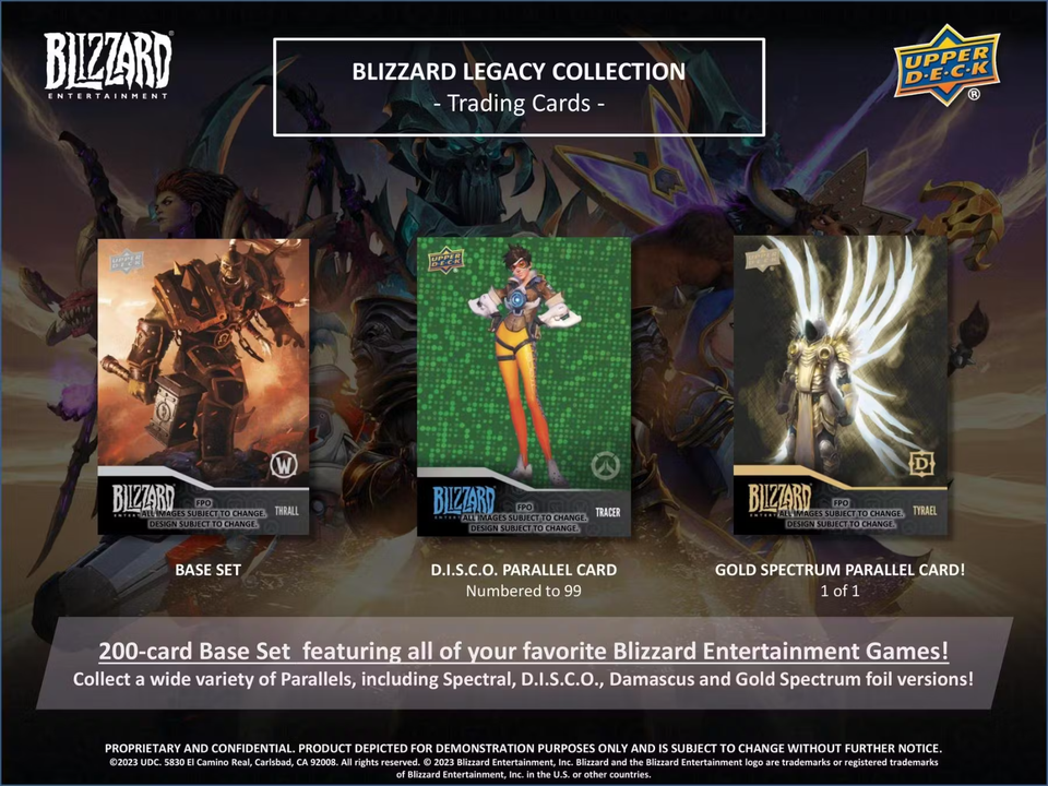 Upper Deck Blizzard Legacy Collection *HOBBY* Box - Sealed Booster ...