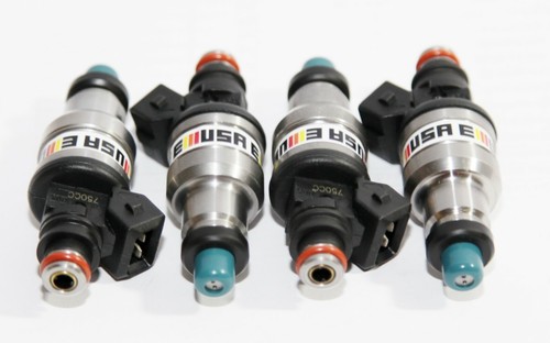 1set 750cc Fuel Injectors for 92-96 Honda B16 B18 B20 D16 D18 F22 H22 ...