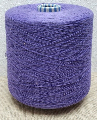 Filmar Italian Yarn 2/34 NM Genziana 100% Organic Cotton ,Purple 950g ...