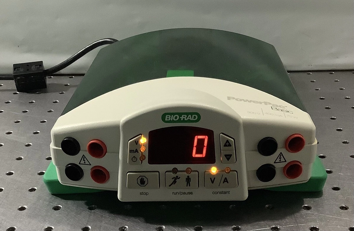 Bio-Rad PowerPac Basic Electrophoresis Power Supply TESTED, 40% OFF