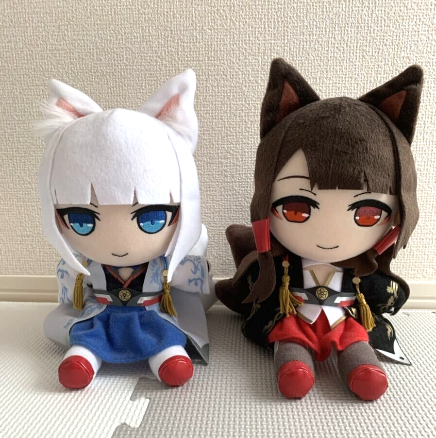 Azur Lane Gift Akagi Kaga Official Plush Doll stuffed toy Comic Market ...