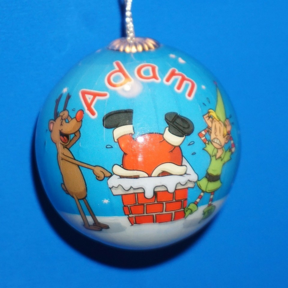 Christmas Ornament Ball Personalized The Name People Many Colors Pick ...