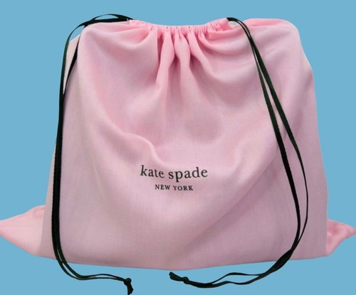 Kate Spade Dust Bag Cover Pink Drawstring Fabric 17" x 19" | eBay