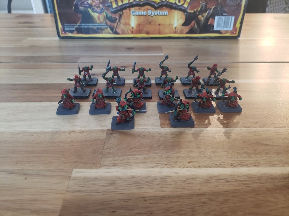 HEROQUEST CUSTOM LOT – Painted Minis, Upgraded Terrain, Expansion ...