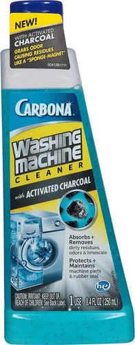 Carbona Washing Machine Cleaner with Activated Charcoal 8.4 FL oz ...