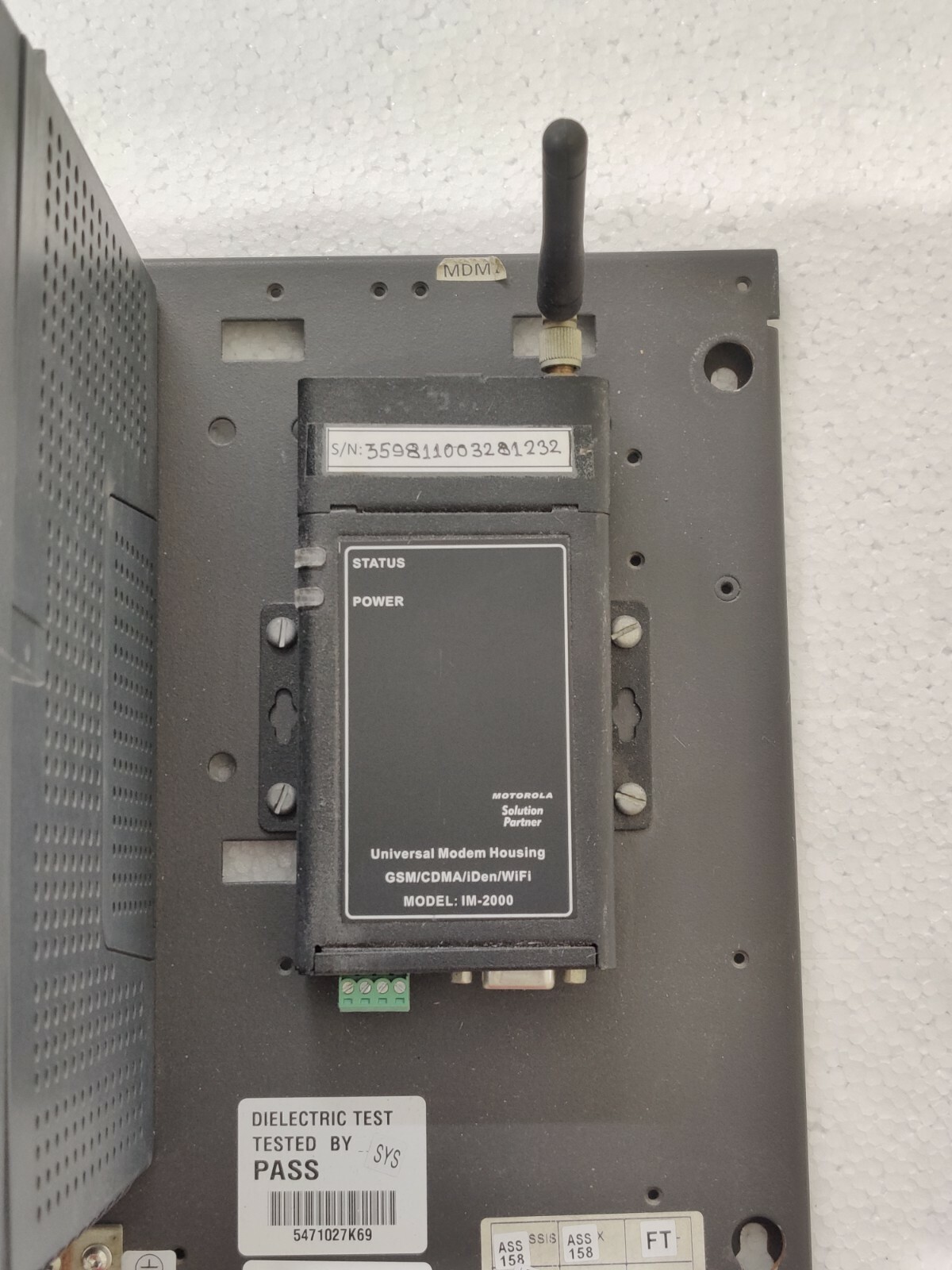 Motorola CPU Ace3600 and Power Supply SCADA Remote Terminal FLN3524A ...