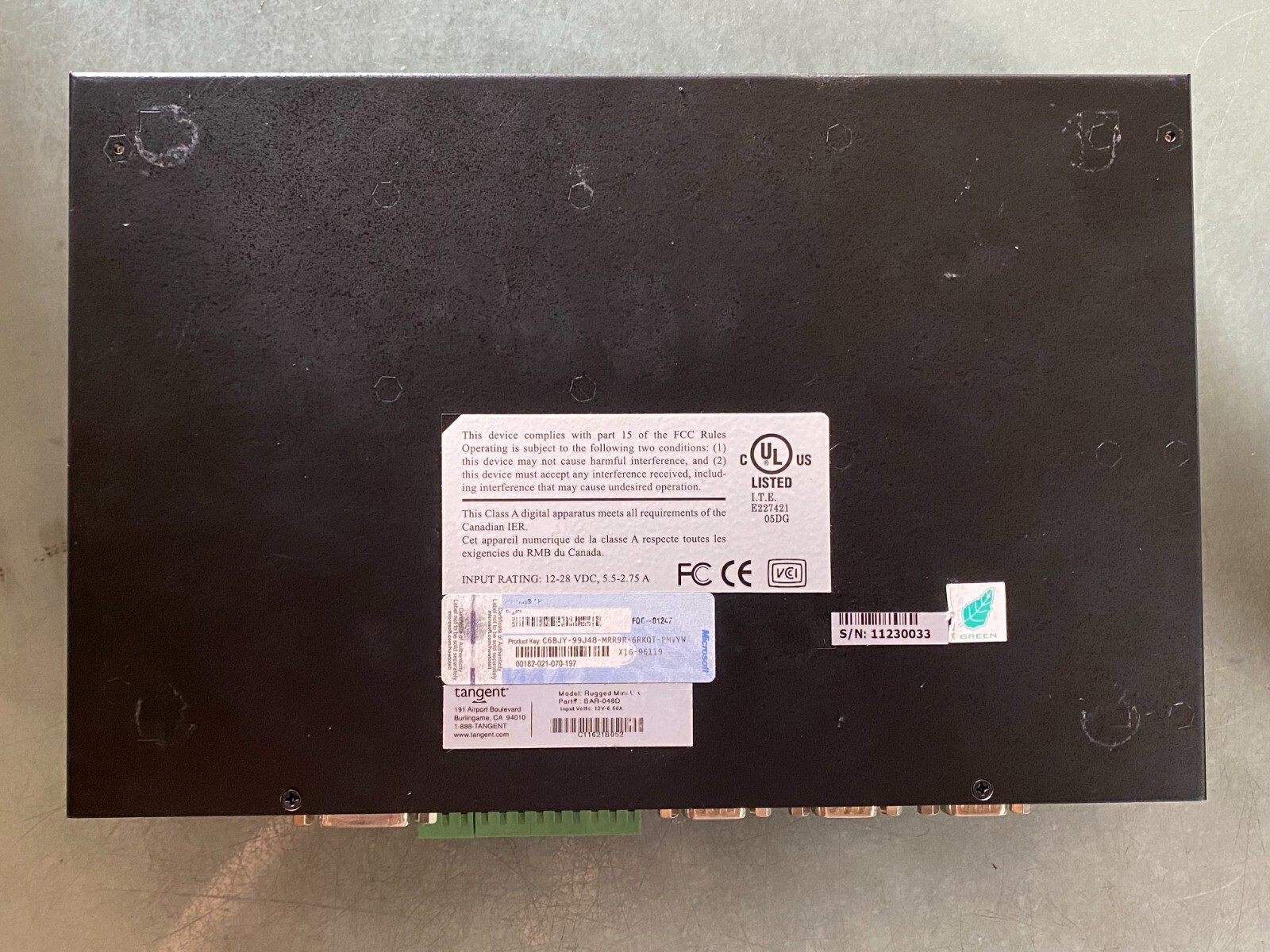 TANGENT RUGGED MINI UX FANLESS INDUSTRIAL COMPUTER NO POWER SUPPLY | eBay