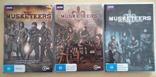 The Musketeers Series 1 2 3 Complete Series Period Adventure BBC DVD | eBay