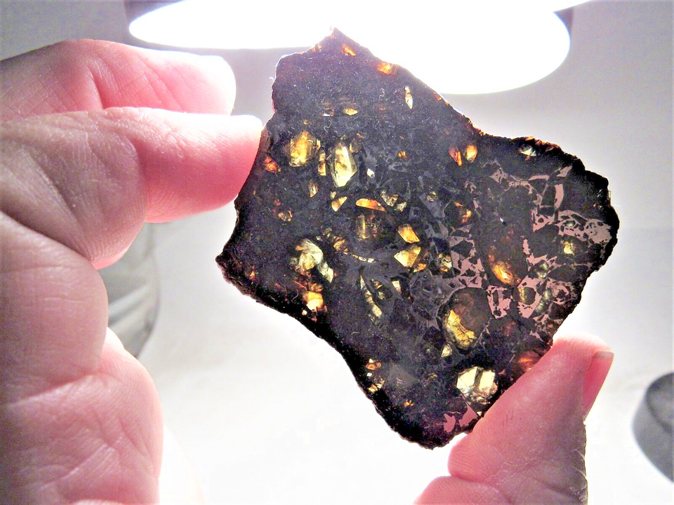 MUSEUM QUALITY! GORGEOUS CRYSTALS! TERRIFIC TRANSLUCENT ADMIRE METEORITE 23 GMS | eBay