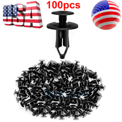 8MM Push Type Retainer Clips For Cadillac ATS CTS ELR Escalade ESV 8mm ...