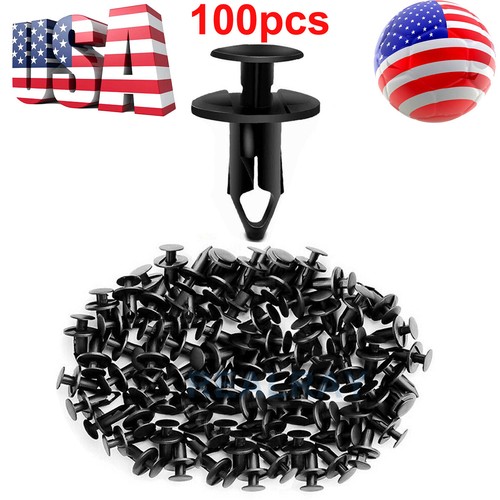 8MM Push Type Retainer Clips For Cadillac ATS CTS ELR Escalade ESV 8mm ...