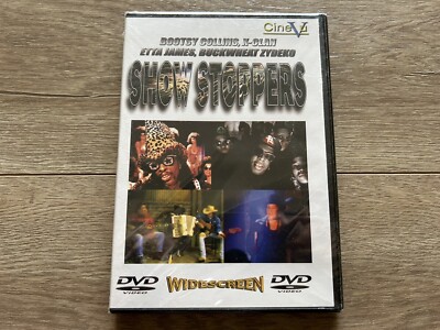 Show Stoppers Bootsy Collin’s X-Clan Etta James, Buckwheat DVD New | eBay