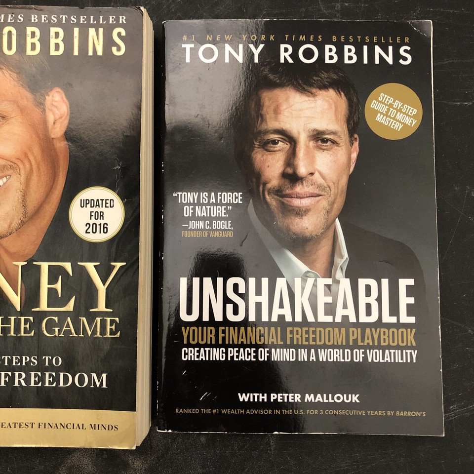 Unshakable Your Financial Freedom Play Book - Tony Robbins Money Master ...