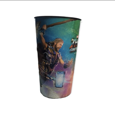 Thor Love and Thunder cup 44oz CINEMA Movie Theater Plastic Cup | eBay