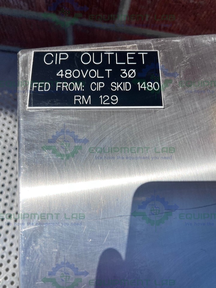 Sani Matic Stainless Steel Industrial Control Panel Enclosure 480V | eBay