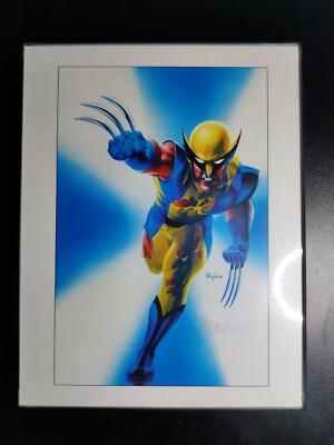 Wolverine Mike Mayhew SIGNED print framed | eBay