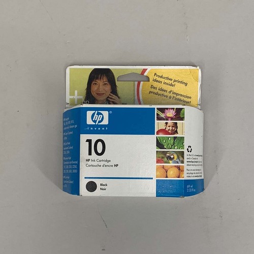 New HP 10 C4844A Black Ink Cartridge | eBay