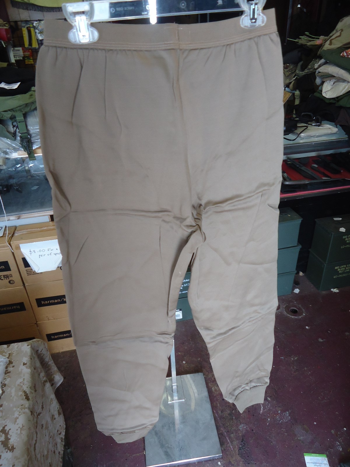 Army / USMC new large polypropylene drawers, cold weather base layer ...