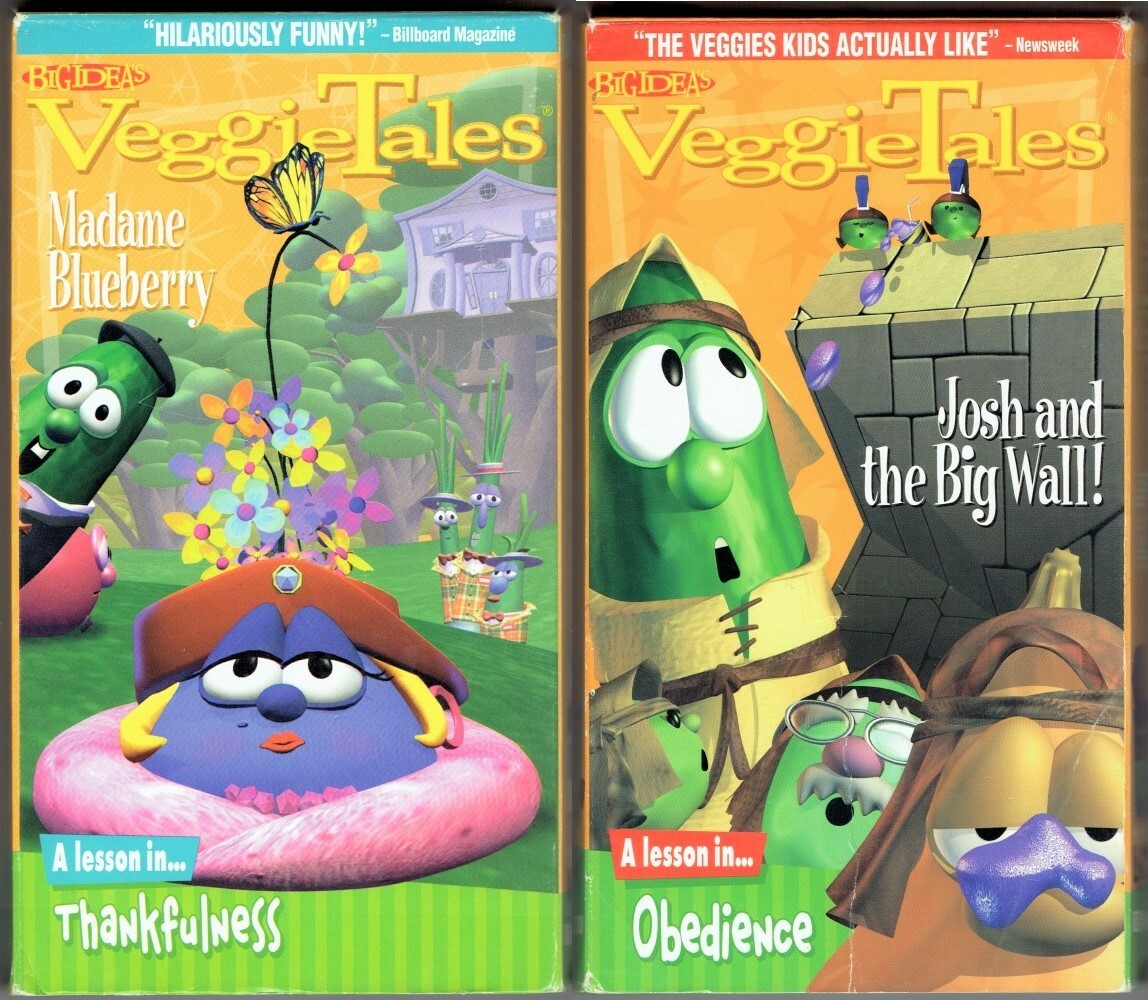 Veggietales Madame Blueberry Vhs Ebay