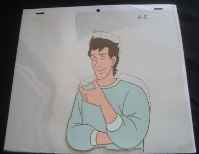 THE REAL GHOSTBUSTERS Cartoon Animation Cel Peter Venkman 1B | eBay